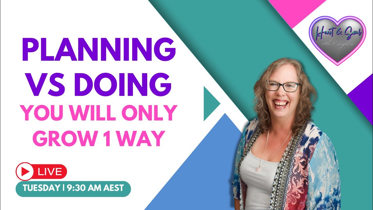 Planning vs DOING - You Will Only Grow 1 Way 1 - YouTube