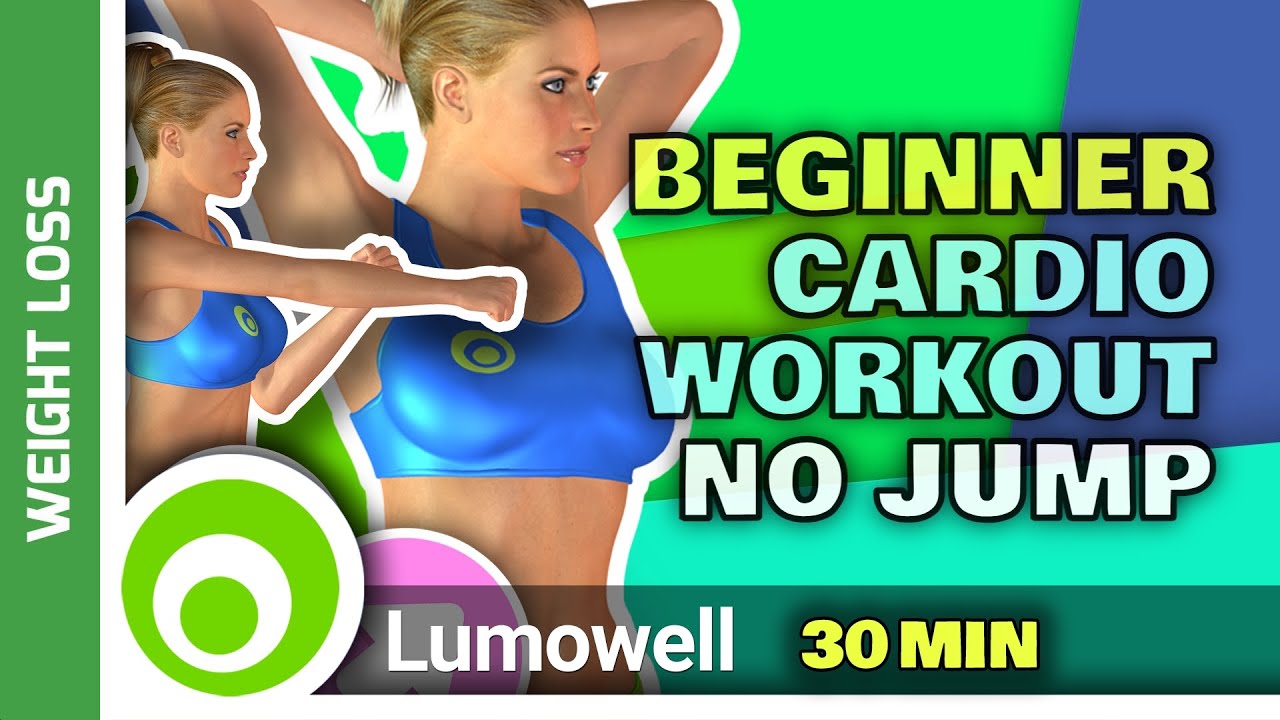 Beginner Cardio Workout - No Jumping - YouTube