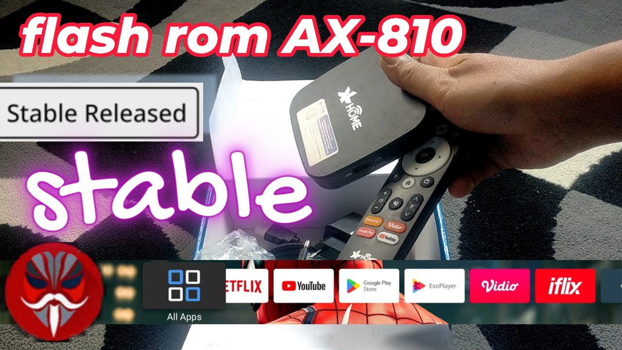 FLASH STB AKARI AX810 XL - FIX BUG kiriman subscriber MGL ADVAN AT01 ...