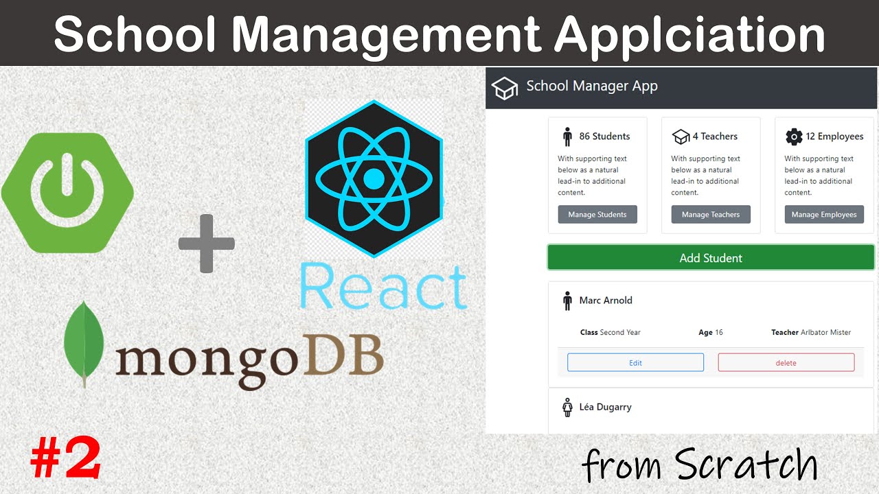 Full Stack Web Application Spring Boot Reactjs Mongodb Part 2 7079