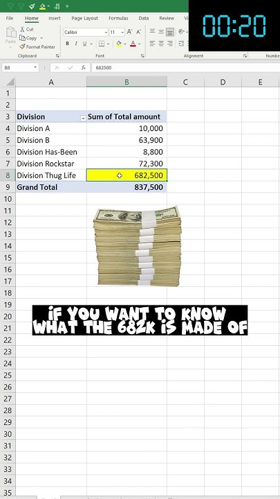 How To Drill Down In Pivot Table ๐ง Data Analysis Pivottable Learnexcel Exceltips
