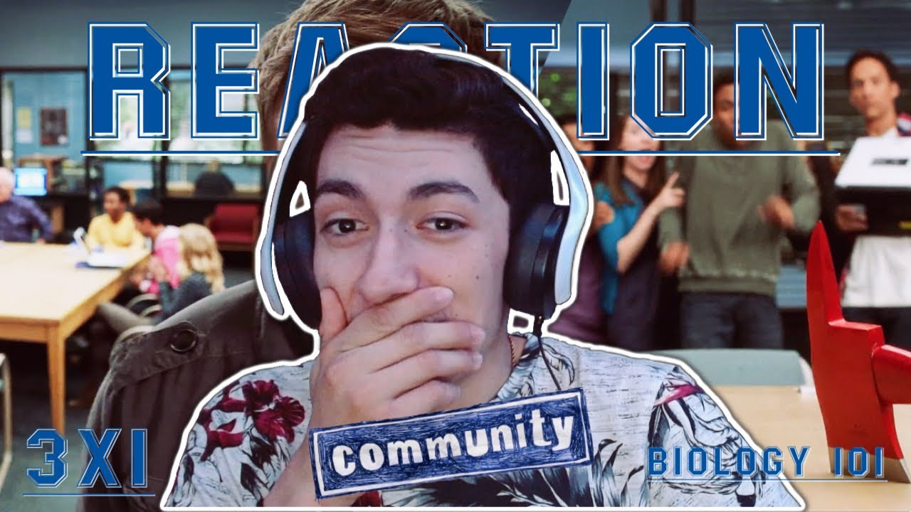 JEFF'S THE NEW PIERCE?! | Community 3x1 REACTION "Biology 101" - YouTube