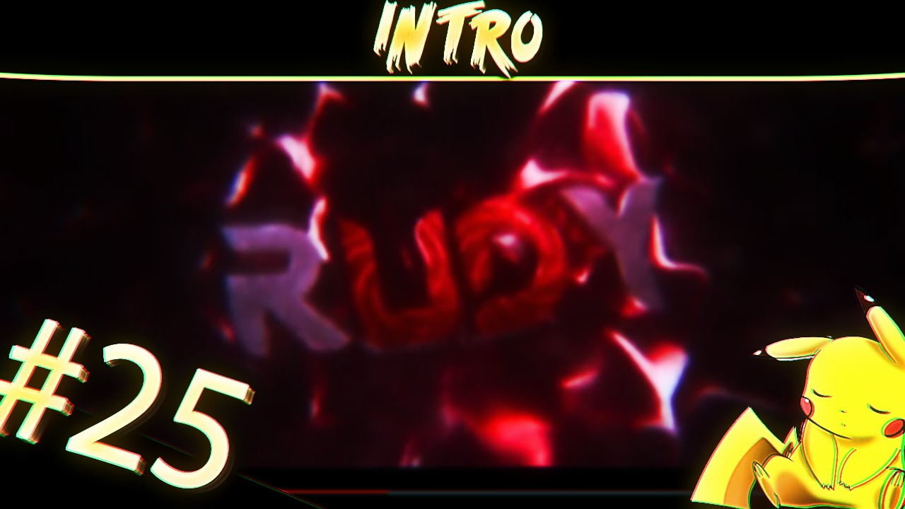 INTRO ~ Personal intro | By Rudy. - YouTube