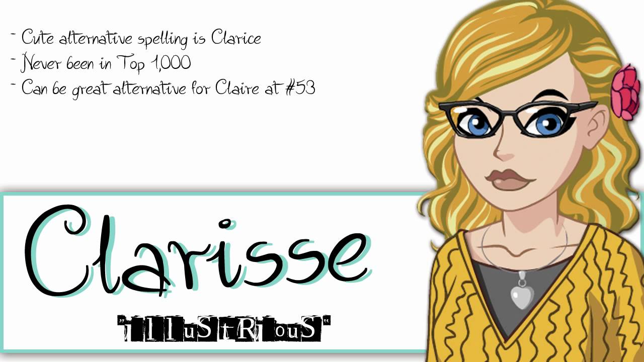The Name Clarisse - YouTube
