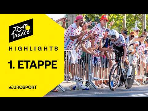 Jagd auf Gelbes Trikot im Mannschaftszeitfahren | Highlights deutsch | 1. Etappe | Tour de France