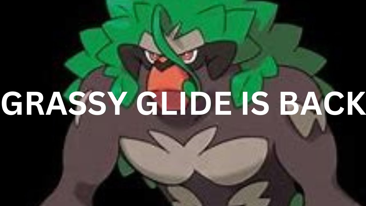 Rillaboom Gets Grassy Glide Pokemon Scarlet and Violet Huge buff # ...