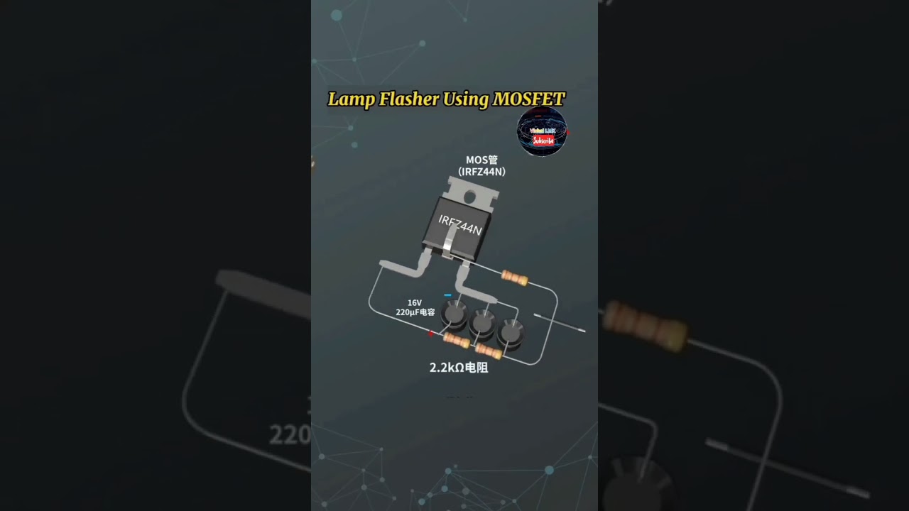 12 volt lamp use MOSFET - YouTube