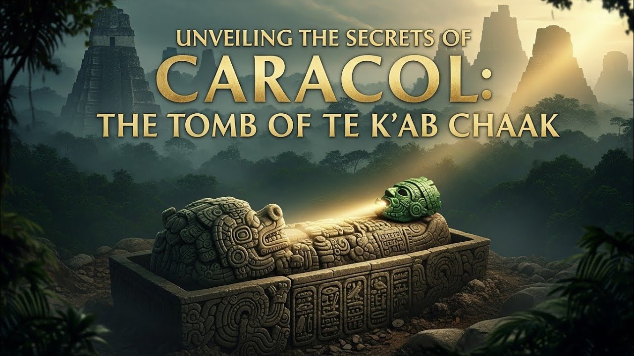 Unveiling the Secrets of Caracol: The Tomb of Te K’ab Chaak - YouTube