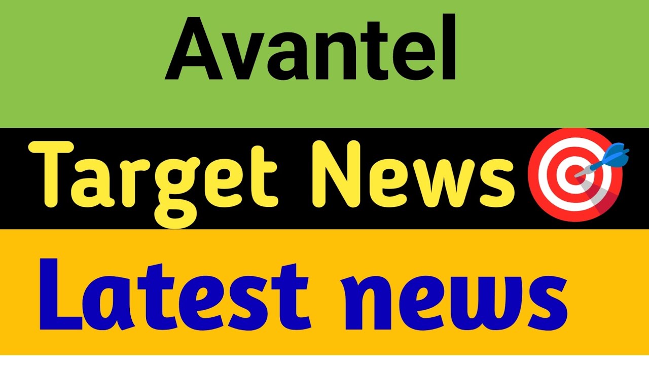 Avantel share 😱 Avantel share target 🎯 Avantel share news - YouTube