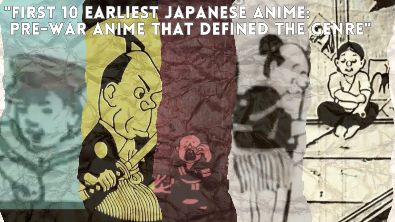 Top 10 Earliest Japanese Anime: Pioneering Pre-War ANIME That Defined ...