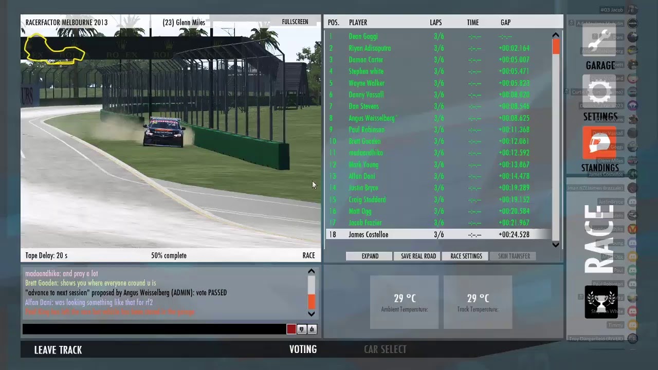 Rfactor 2 V8 Supercars - YouTube