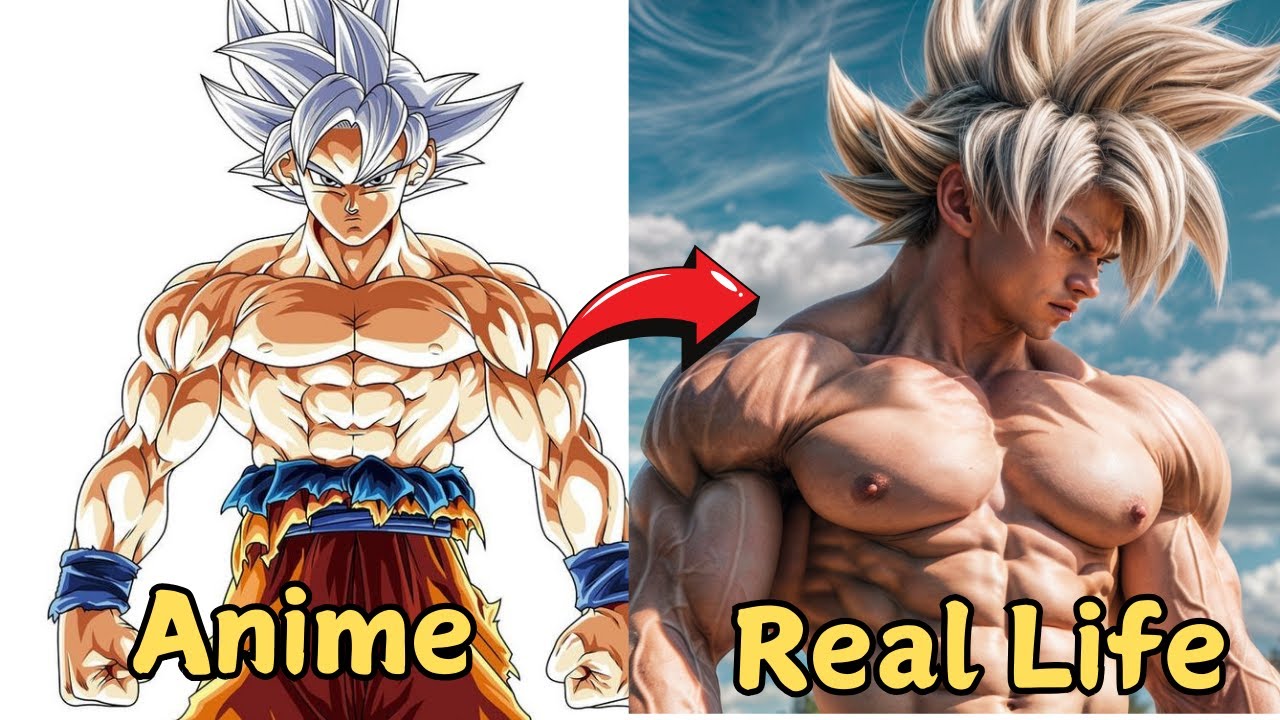 Realistic Dragon Ball , Z, and Super Characters | Real Life | Live ...