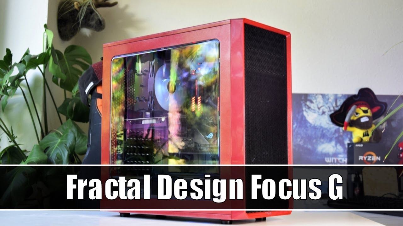 Fractal Design Focus G im Test - Ein Budget-Ferarri in rot - YouTube