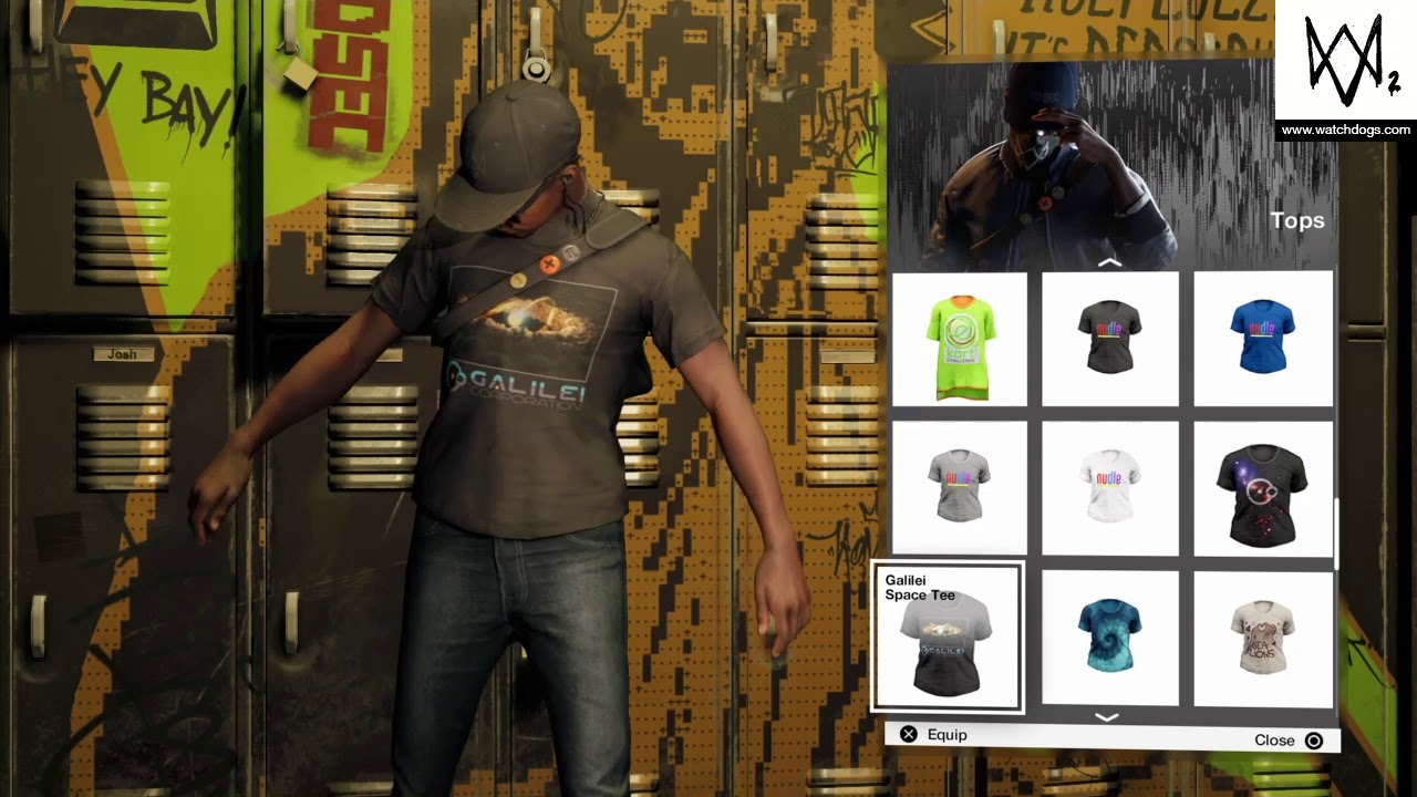 Watch Dogs 2:outfit customization showcase - YouTube