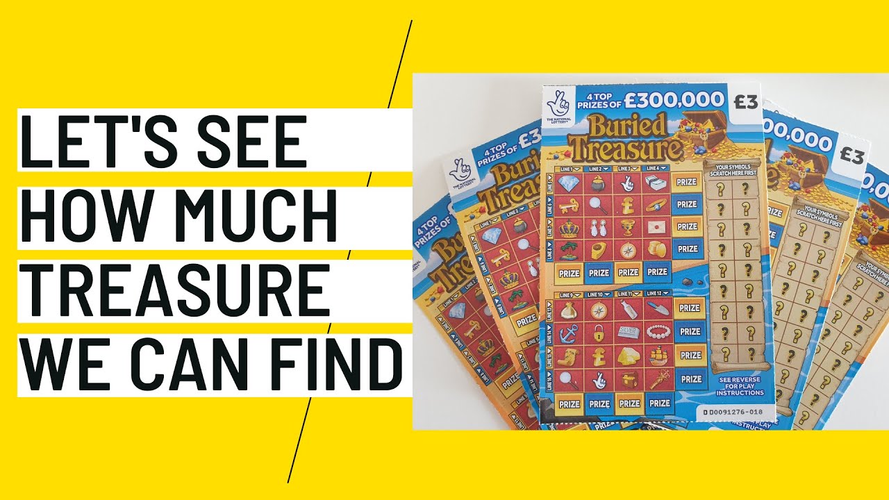 UK Scratch Card Buried Treasure. Watch as I dig up some cash wins on ...