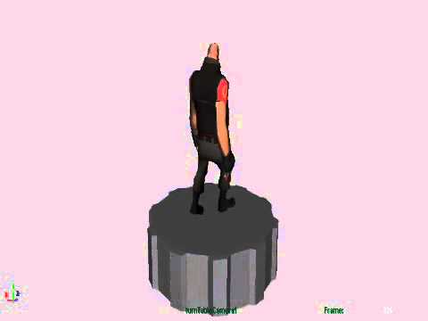 heavy walk cycle - YouTube