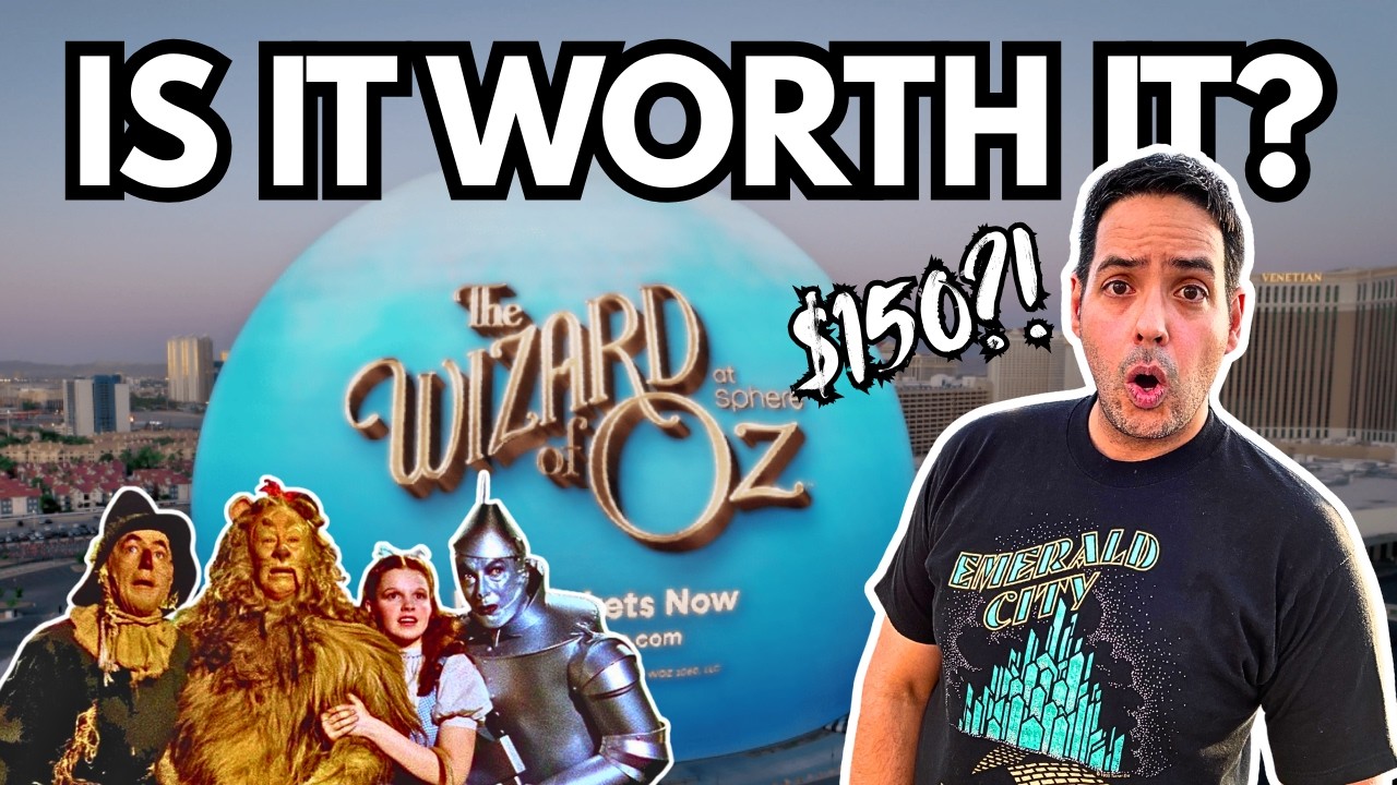 My BRUTALLY HONEST Review of Wizard of Oz at Sphere | FULL Experience ...