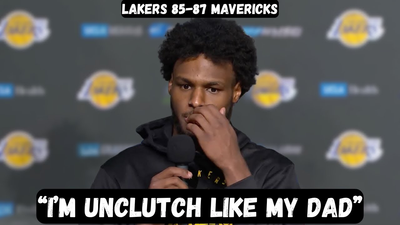 Bronny James LOCKS UP Cooper Flagg and BRICKS Game Winner - Post Game ...