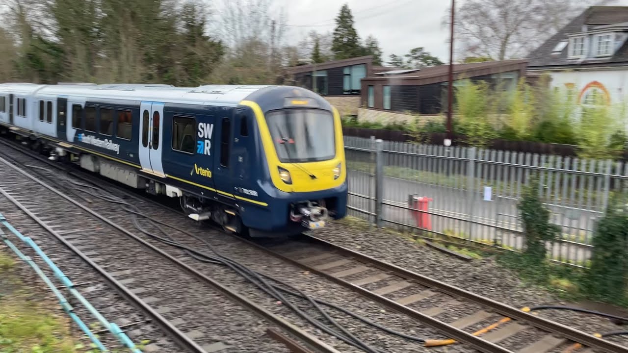Class 701 Aventra / Arterio | 701508 + 701510 | South Western Railway ...
