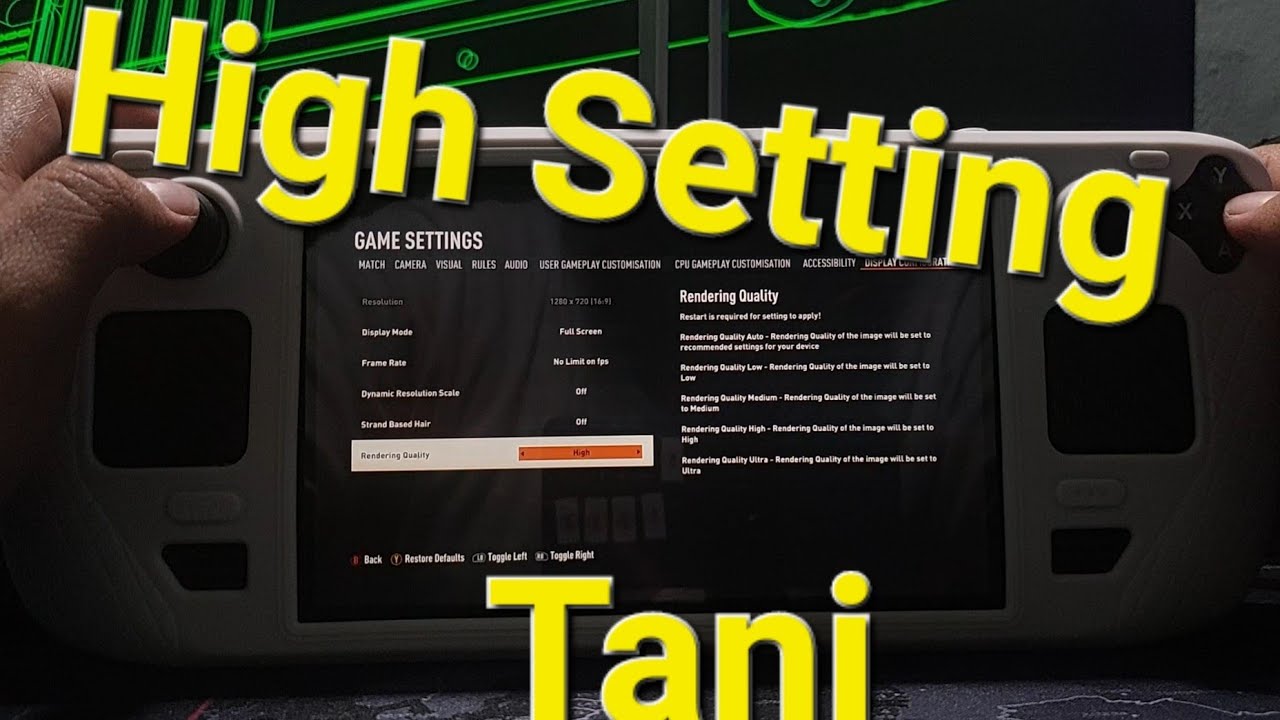 Fifa 23 WindeckOS max setting steam deck - YouTube