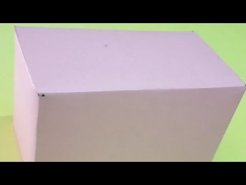 How to make 3d Cuboid with chart paper by Mian Hamza | Art Box - YouTube