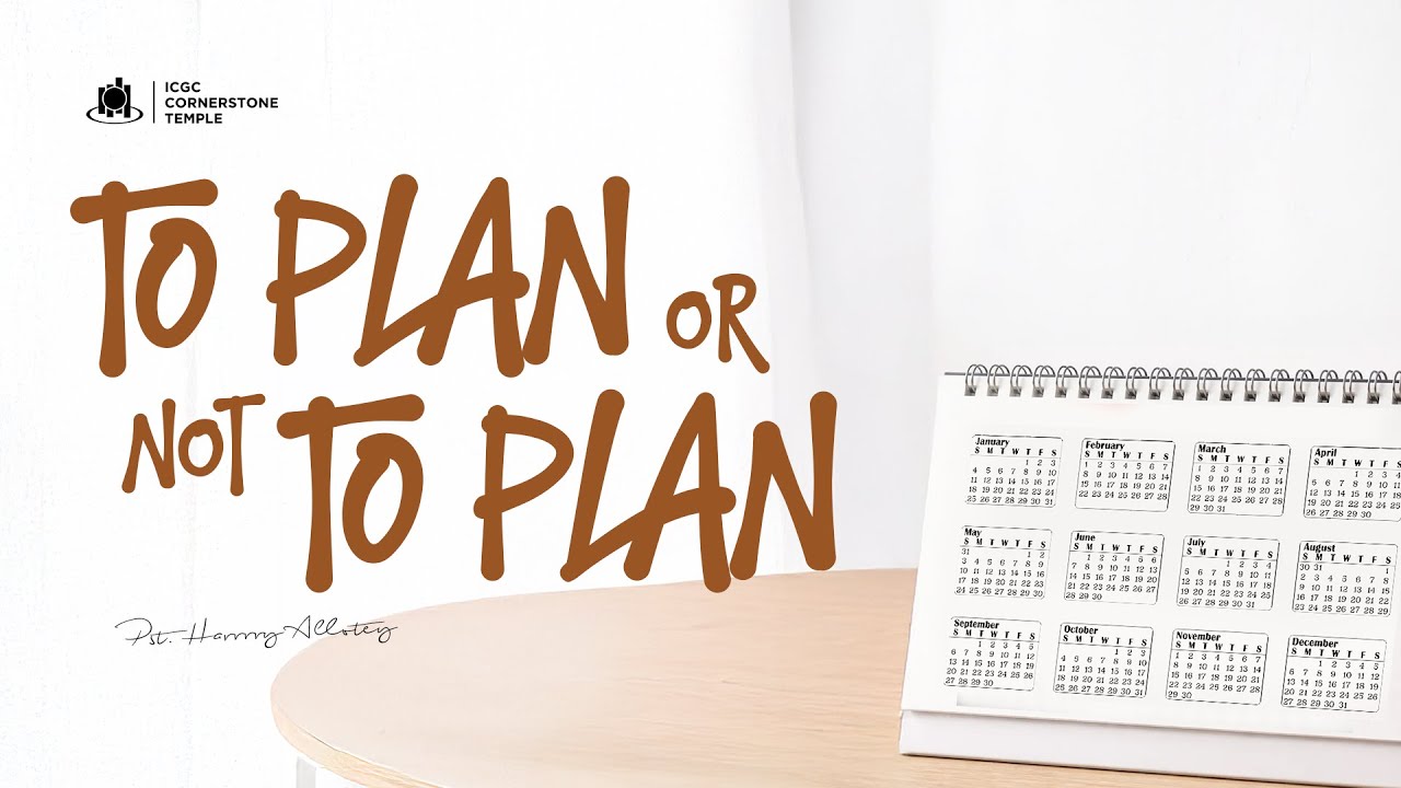 IMPACT SERVICE | TO PLAN OR NOT TO PLAN | 11.01.2026 - YouTube