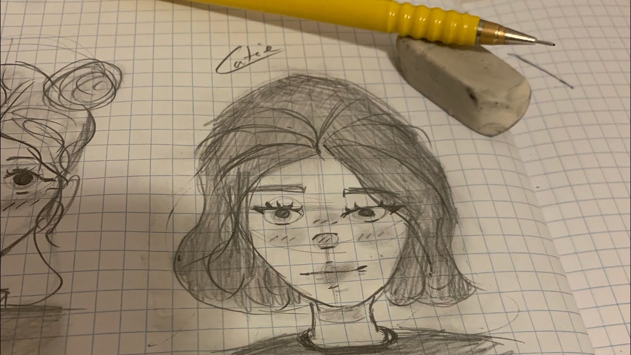 Draw with me! Pt2 (ASMR version)|#asmrdrawing #asmr #youngartist - YouTube