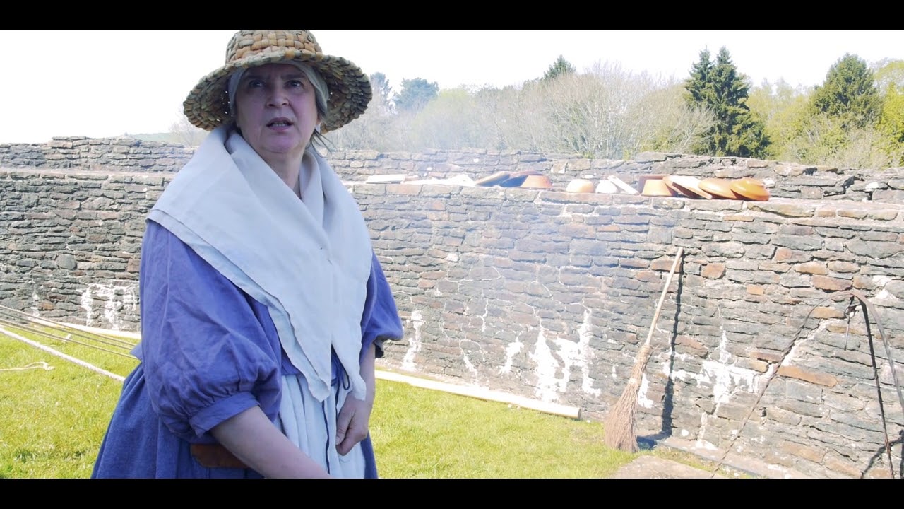 17th century cooking techniques 20th april 2019 caerphilly castle - YouTube