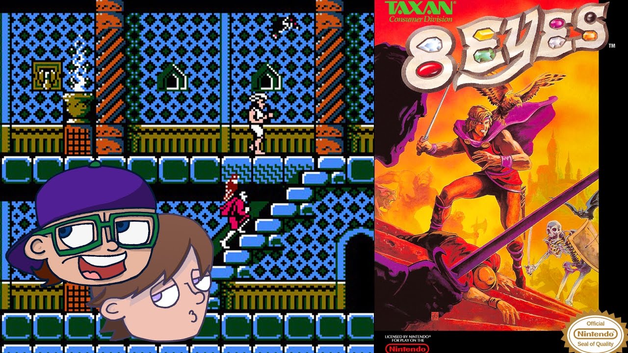 Like Castlevania, But Crappy! 8 Eyes NES Game You've Never Heard Of. 8 ...