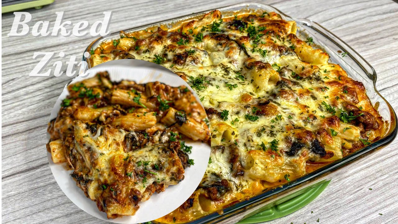 The BEST Baked Ziti recipe by Terri-Ann’s Kitchen - YouTube