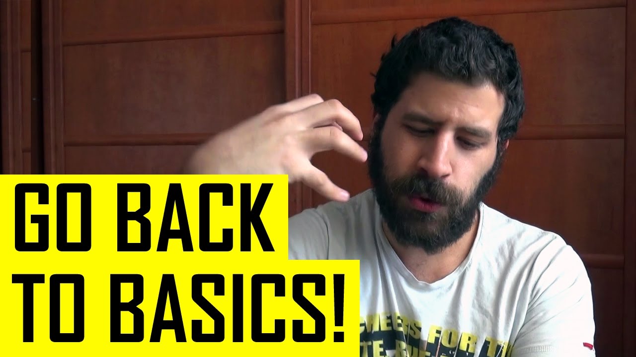 Stuck creatively? Go back to the basics! - YouTube