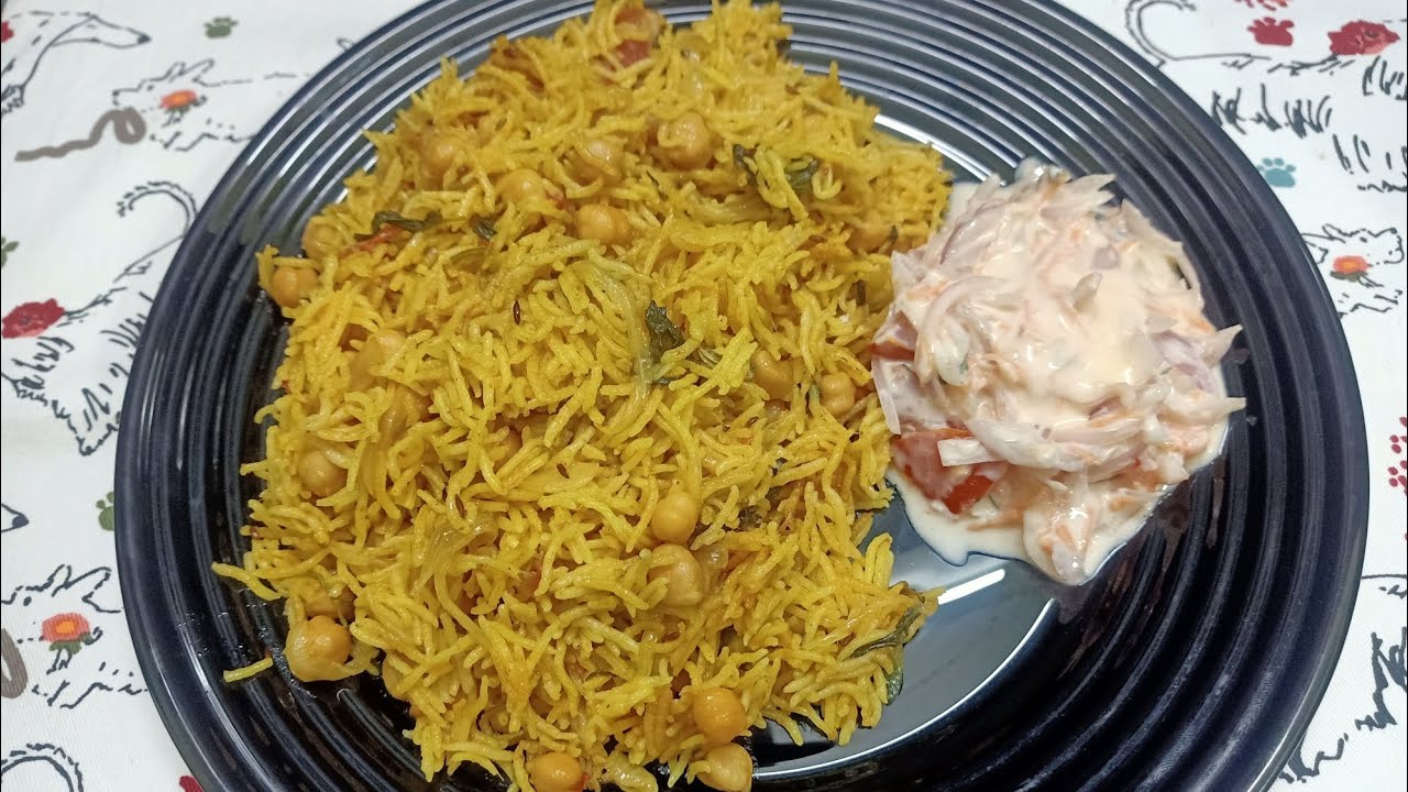 Simple and healthy variety rice recipe : Channa Rice🍱 - YouTube