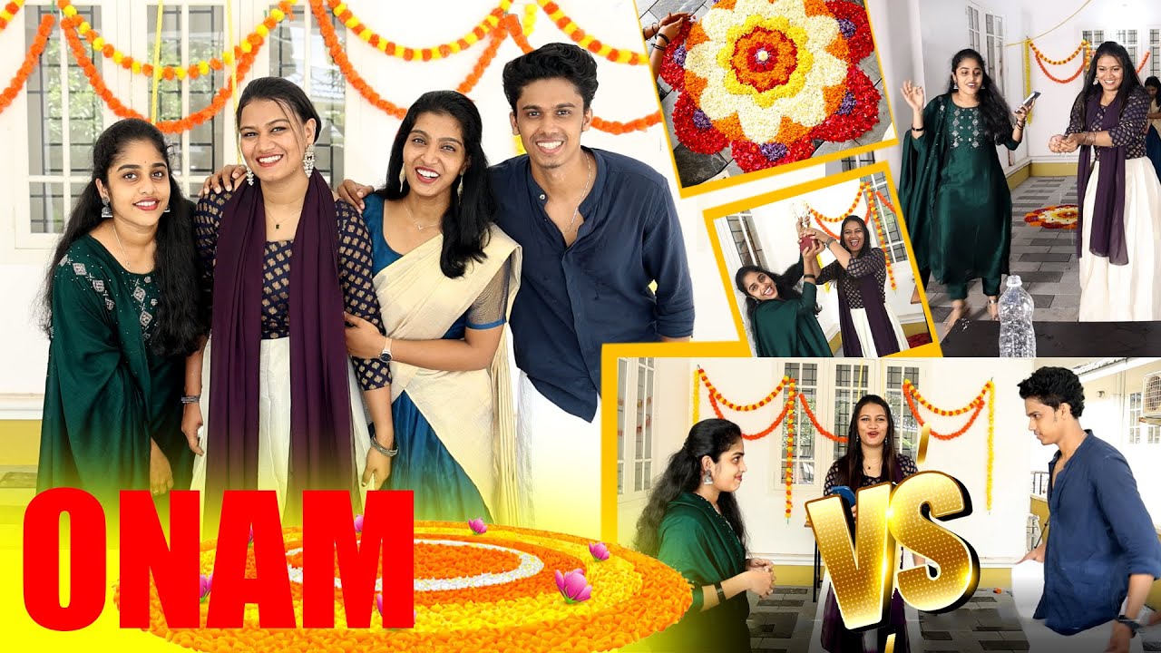 ONAM മത്സര യുദ്ധം 🔥 TEAM SALLU & SREE Vs ANJI & SHAMI | ഓണം തകർത്തു 🔥 ...