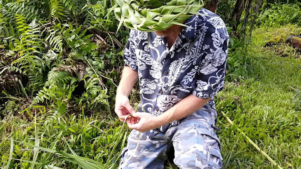 How to make hibiscus bark rope - YouTube
