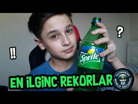 EN İLGİNÇ DÜNYA REKORLARINI DENEDİM !!