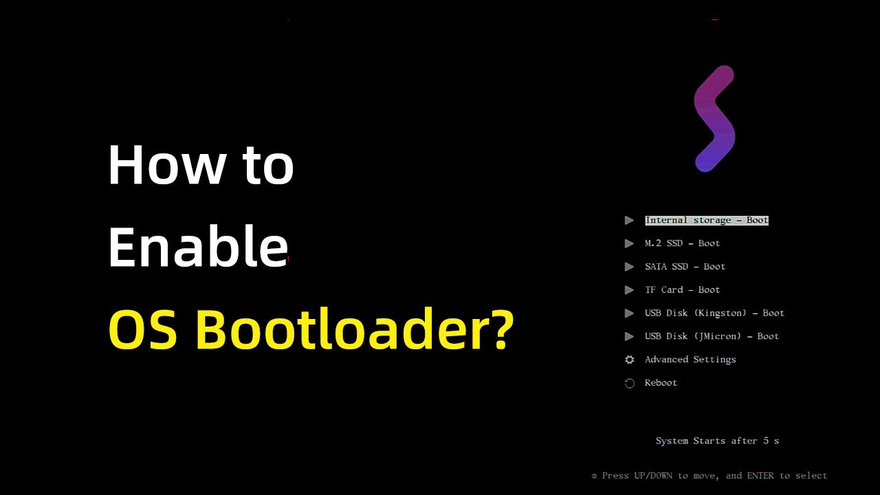 [MultiBoot] New StationOS Version! How to Enable OS Bootloader? - YouTube