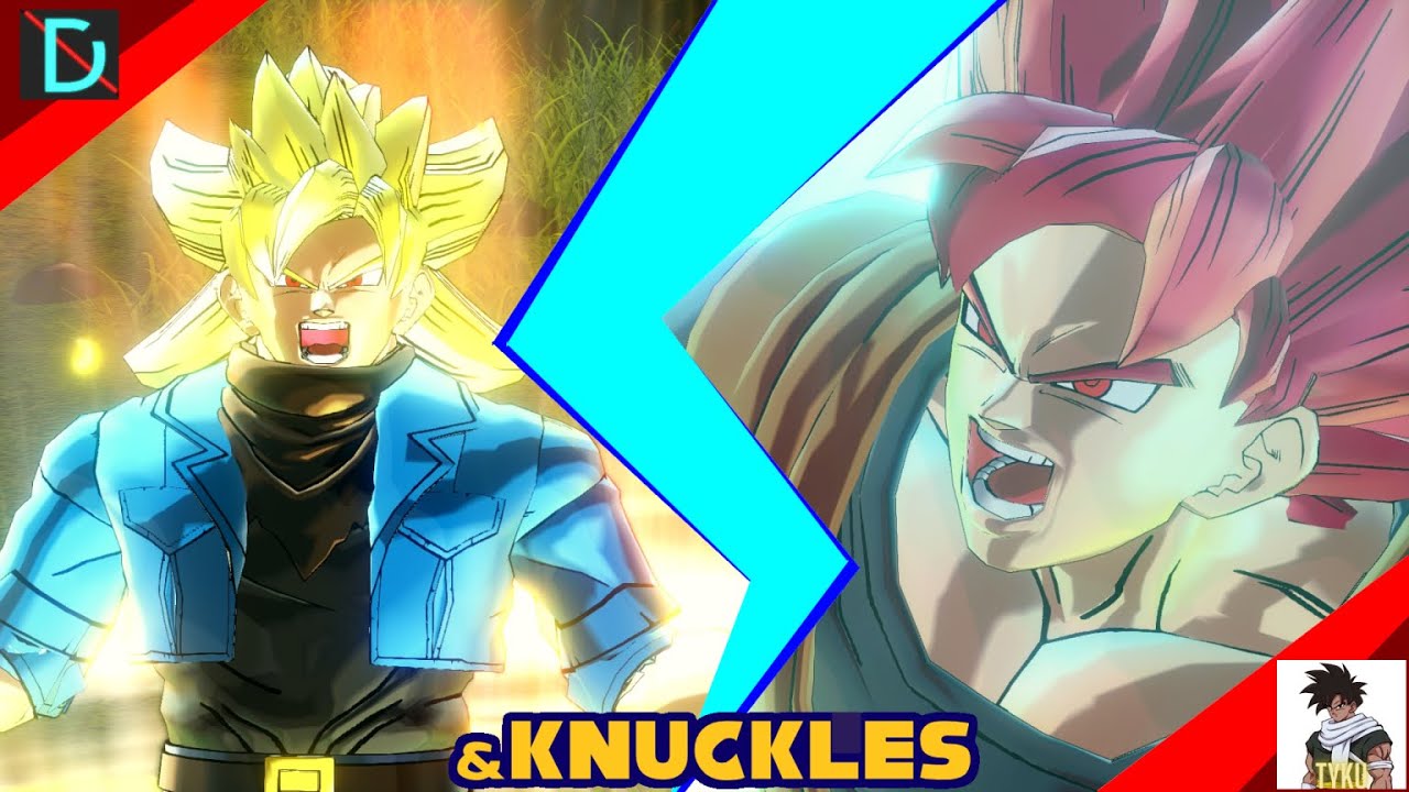 Sonic Vs Goku in Xenoverse 2 (&Knuckles) - YouTube