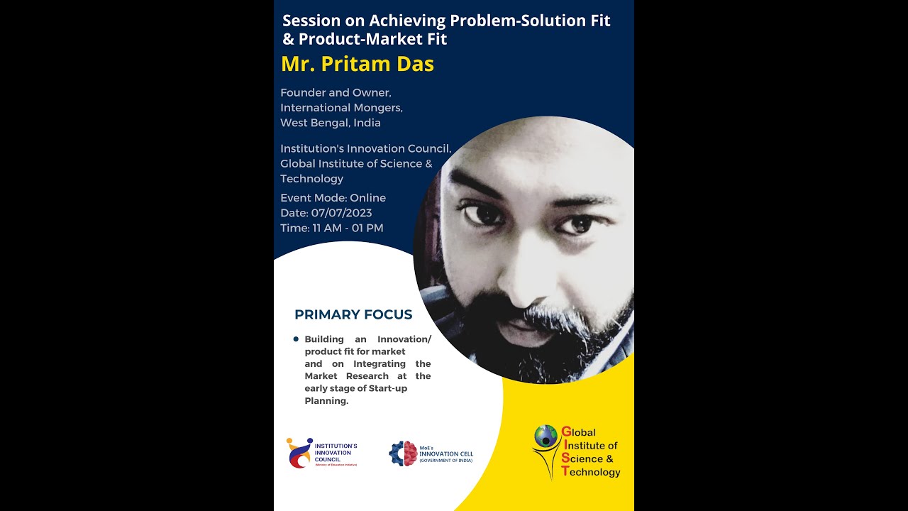 Session on Achieving Problem-Solution Fit & Product-Market Fit - YouTube