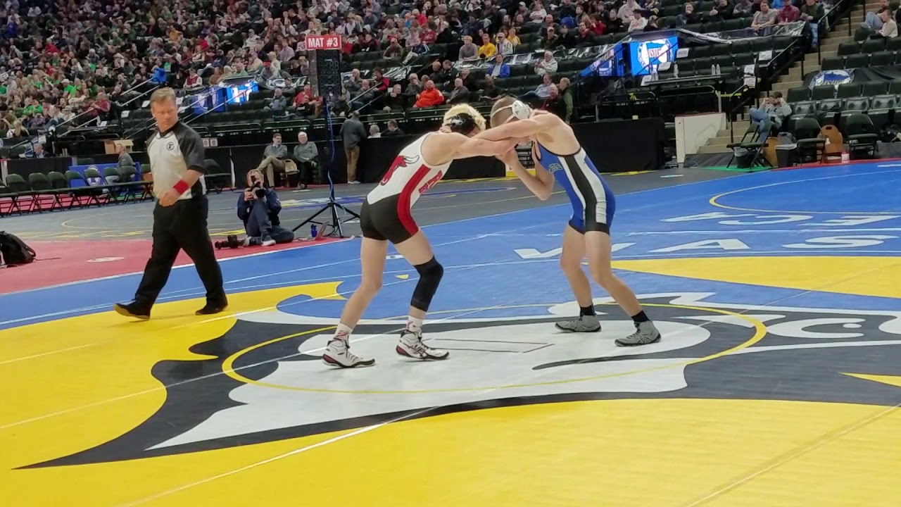 Jaxson Rohman scores winning takedown in overtime, vs. KASSON ...