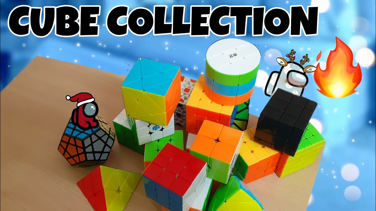 MY CUBE COLLECTION TILL DECEMBER||ALL CUBES OF TECHNICAL AND SMART ...
