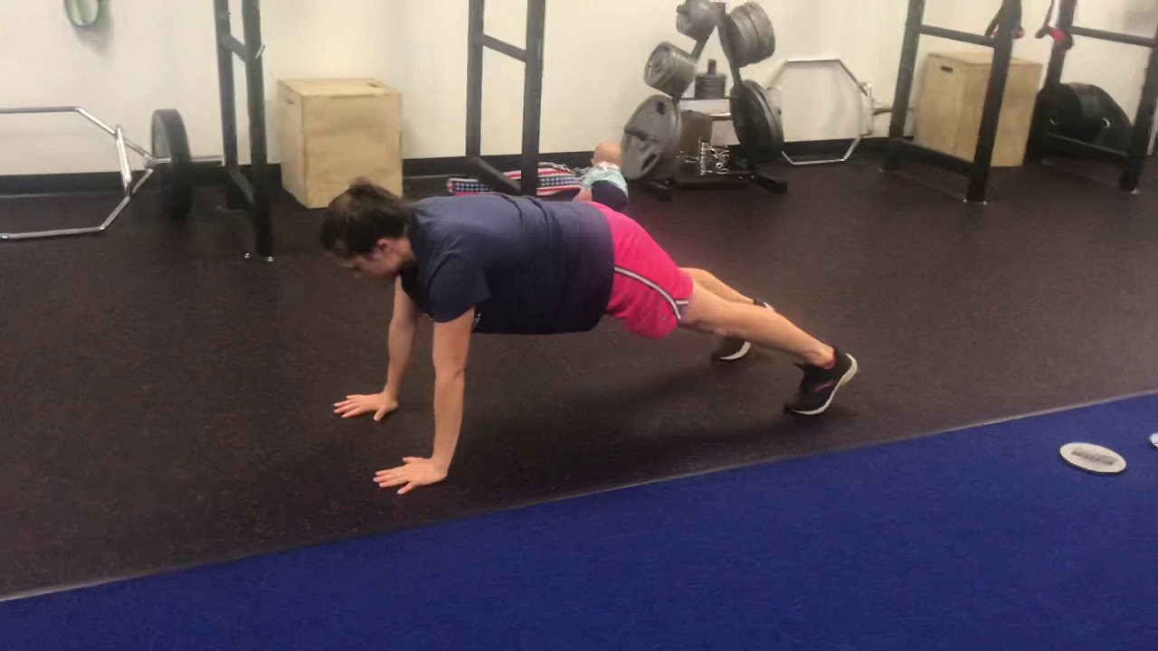 Plank Taps - YouTube