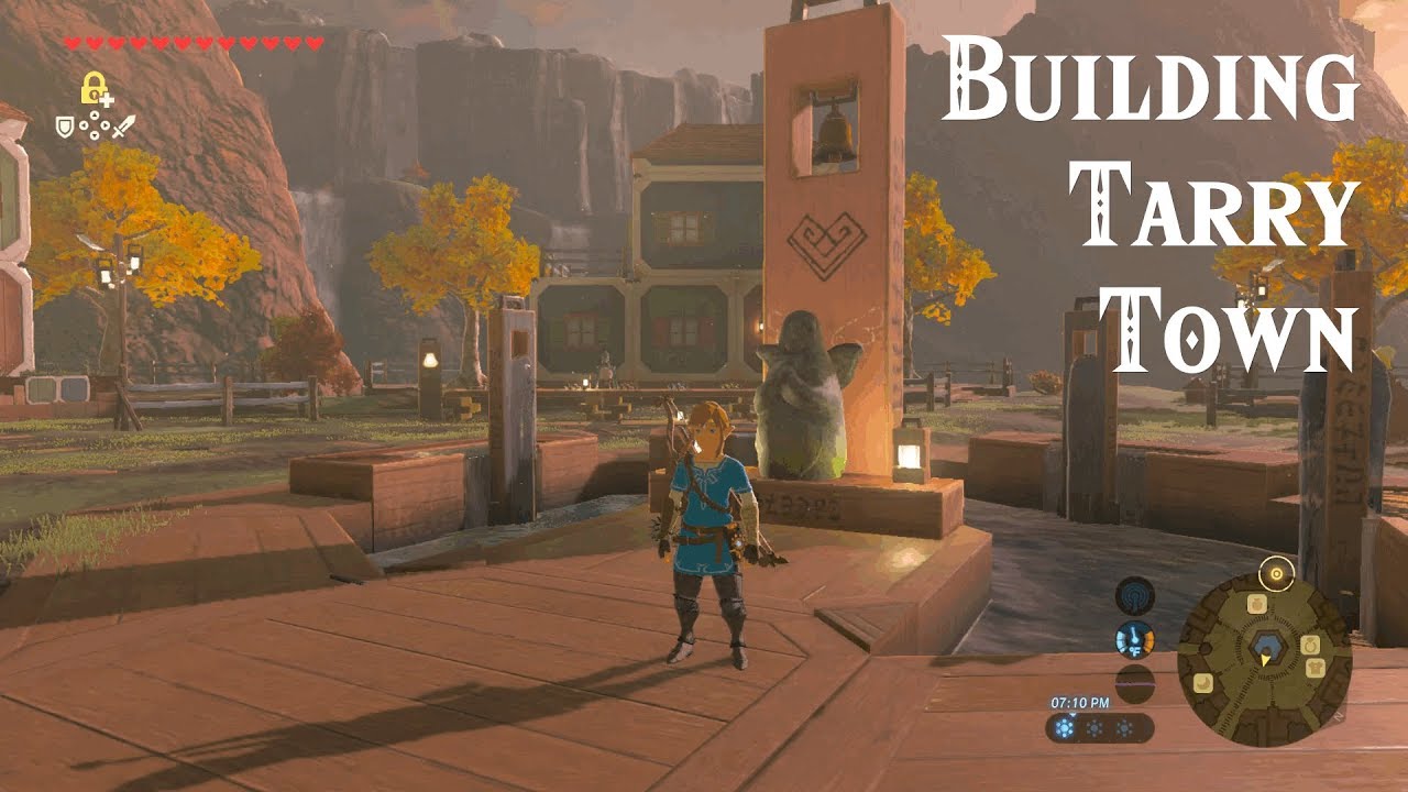 LOZ:BOTW-026 Building Tarry Town - YouTube