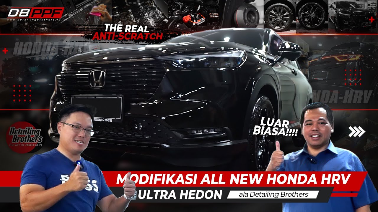 TERBARU !! MODIFIKASI ALL NEW HONDA HRV ULTRA HEDON ALA DETAILING ...
