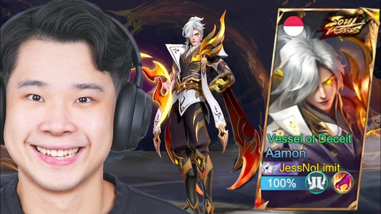 Review Skin Terbaru Aamon Soul Vessel Rp1,000,000! (Mobile Legends) - YouTube