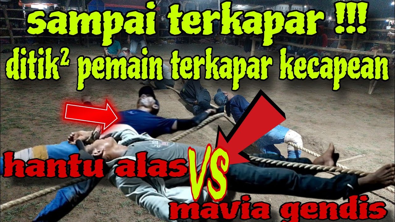 mavia gendis dandanggendis vs hantu alas rejoso | tarik tambang ...