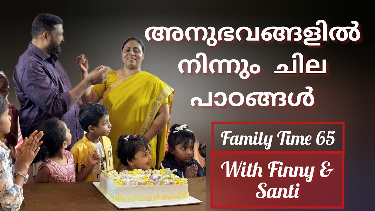 Our 25th wedding anniversary Video. Family time 65 With Finny and Santi ...