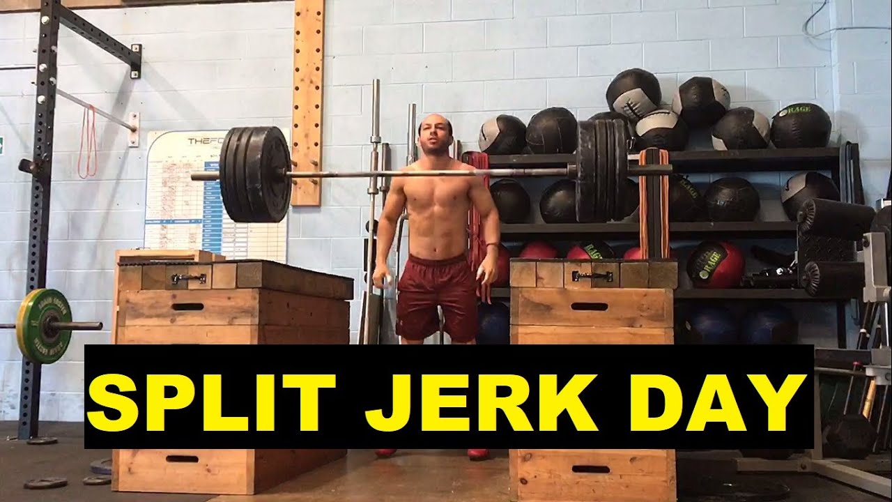 Split Jerk │ Olympic Weightlifting Training Vlog │ Crossfit Leeds - YouTube