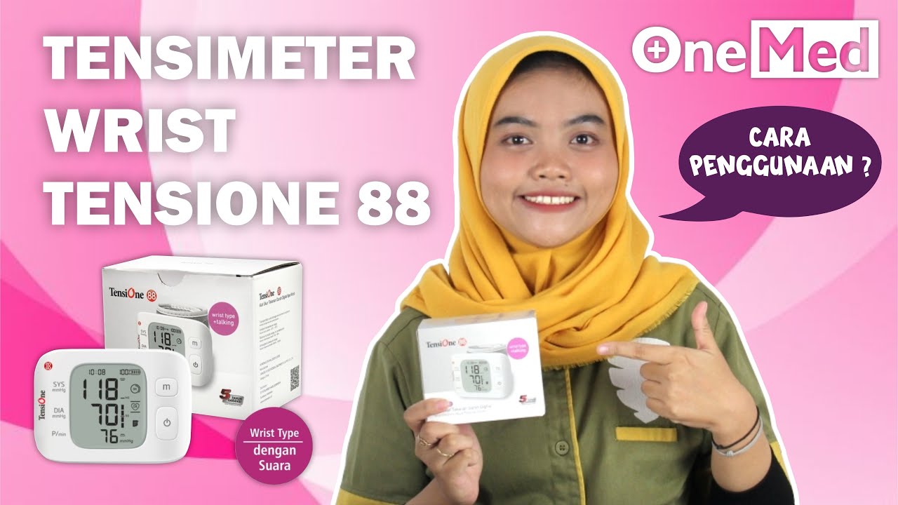 TENSIMETER TENSIONE WRIST 88 ONEMED !! Tensi Digital Tangan MEDIS ...
