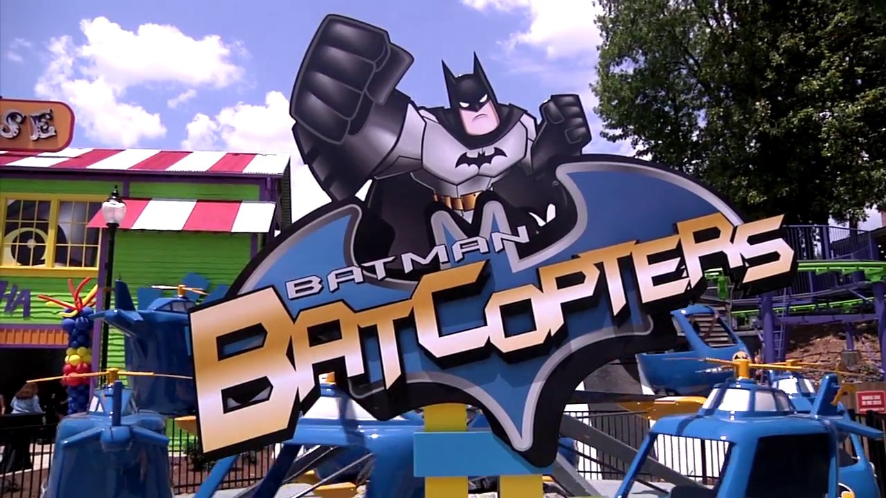 DC Super Friends opens at Six Flags - YouTube