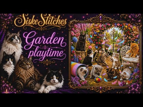 Siske Stitches live stitch with me #39